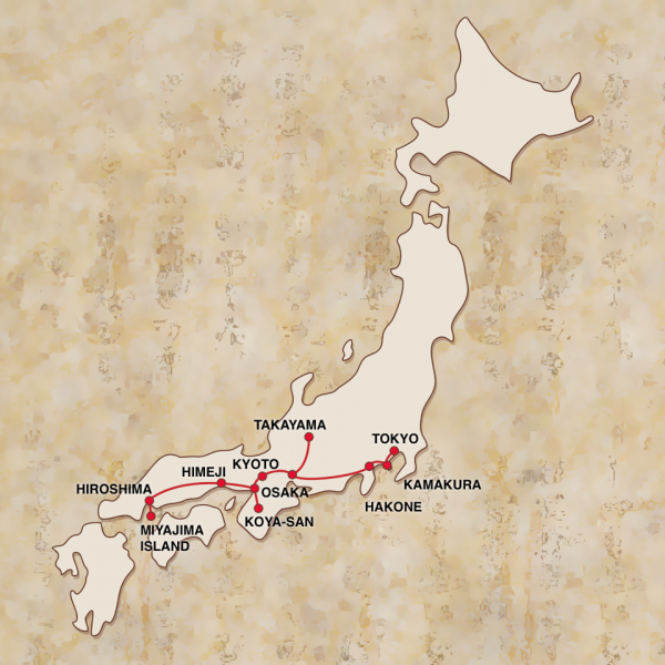 The Best of Japan Self Guided Tour - From Samurai Tours