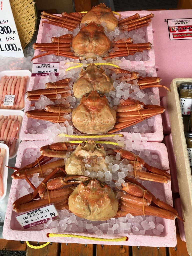 Snow Crab - A Taste of the Sea of Japan - Samurai Tours